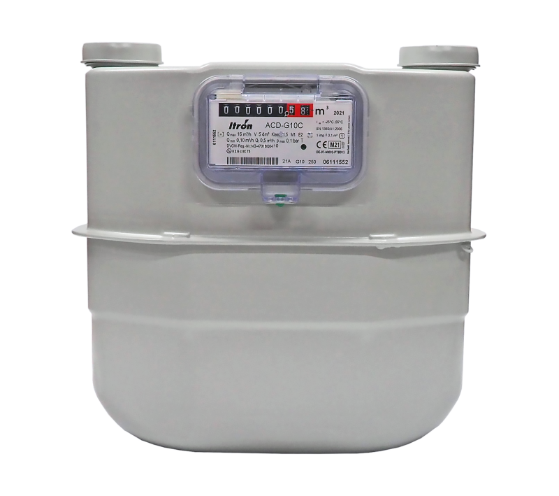 Gazomierz miechowy G16 DN40 (1 1/2") 250 mm ITRON - GAZ-TECHNIKA